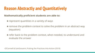 Inspire and Cultivate Algebraic Thinking | PPT