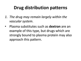 05.0 drug distribution | PPTX