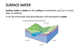 BRIEF REVISION - HYDROLOGY - 05. SURFACE WATER | PPTX