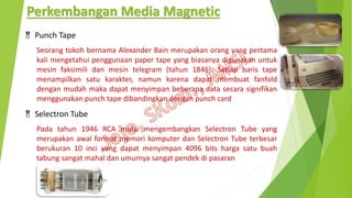 05-2. Kategori Tempat Penyimpanan dan Peralatan Penyimpanan Magnetic ...