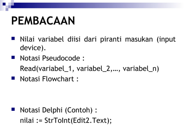 nilai variabel & konstanta | PPT