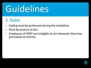AT&T Mobile App & IoT Hackathon @ Catalyst | PDF