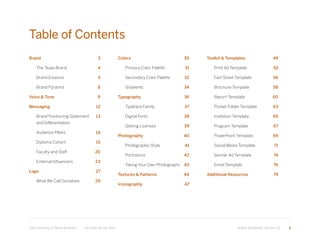 UT Austin Brand Book and Tool Kit that Dispaly | PDF