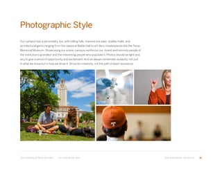 UT Austin Brand Book and Tool Kit that Dispaly | PDF