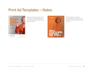 UT Austin Brand Book and Tool Kit that Dispaly | PDF