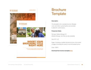 UT Austin Brand Book and Tool Kit that Dispaly | PDF