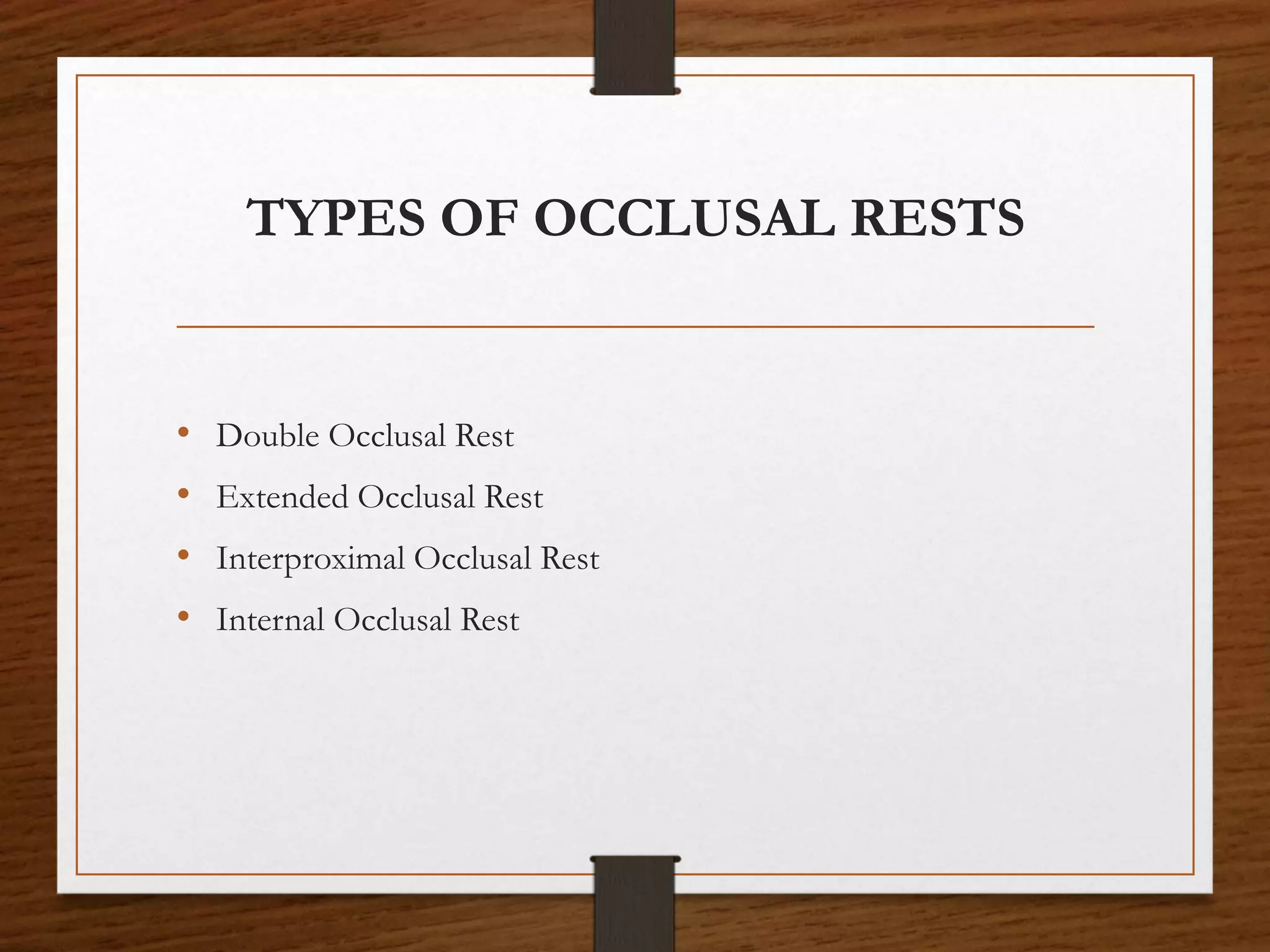 05. rest seats and types of rests | PPTX