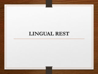 05. rest seats and types of rests | PPTX