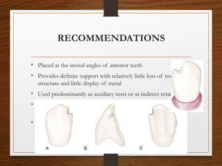 05. rest seats and types of rests | PPTX