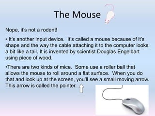 05. input devices computer | PPT