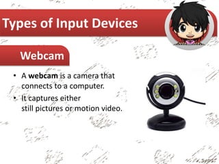 Input - Output Devices (Parts of Hardware) | PPT