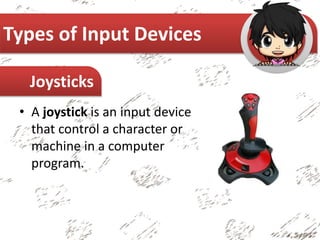 Input - Output Devices (Parts of Hardware) | PPT