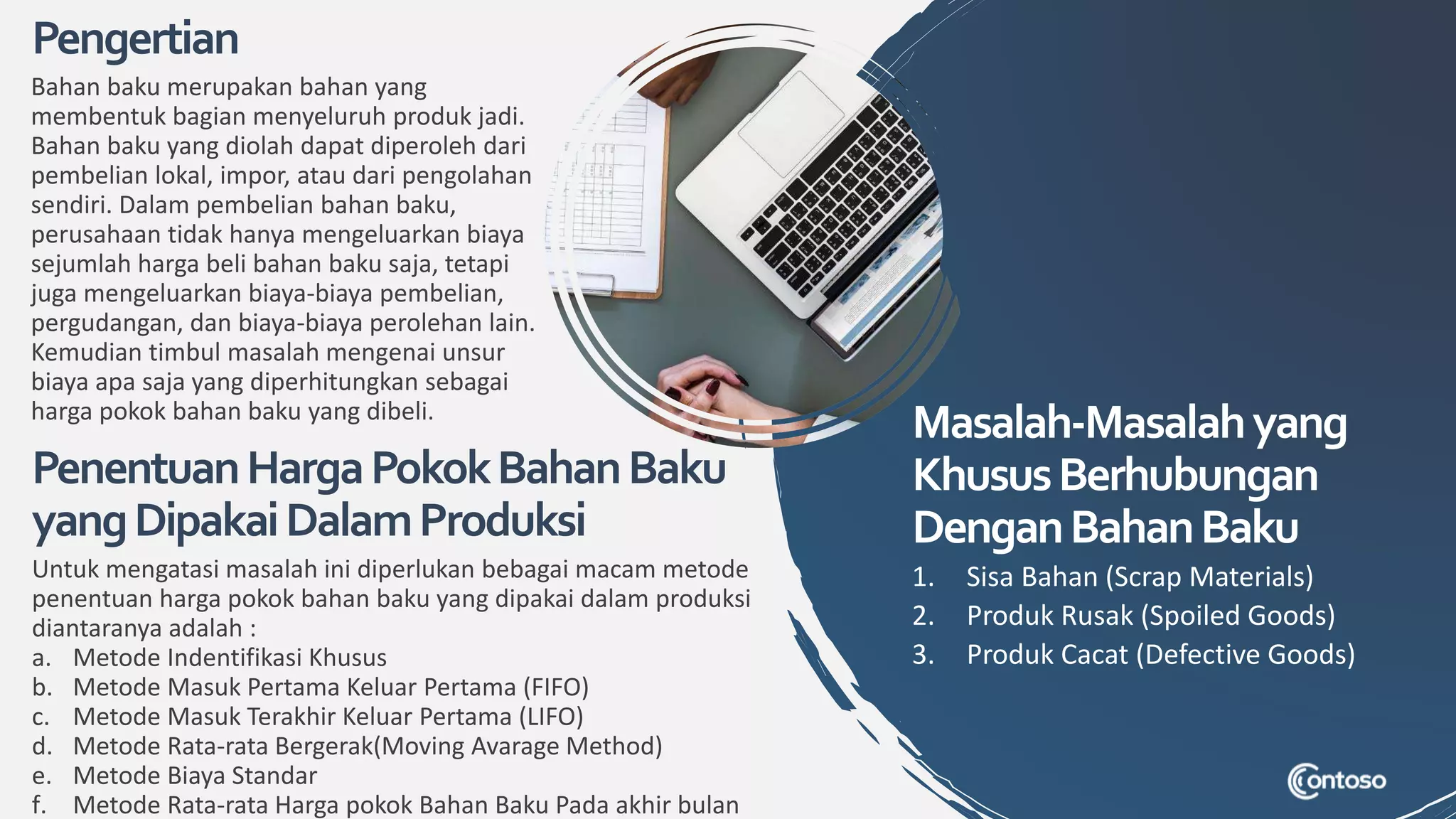 Materi Metode Harga Pokok Proses & Biaya Bahan Baku dan Pengendaliannya ...