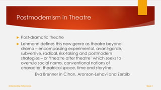 05.10.20 Understanding Performance - Postmodern Originality | PPT