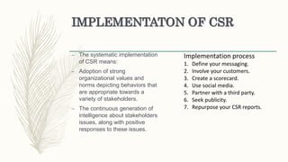 05. corporate social responsibility concepts | PPTX