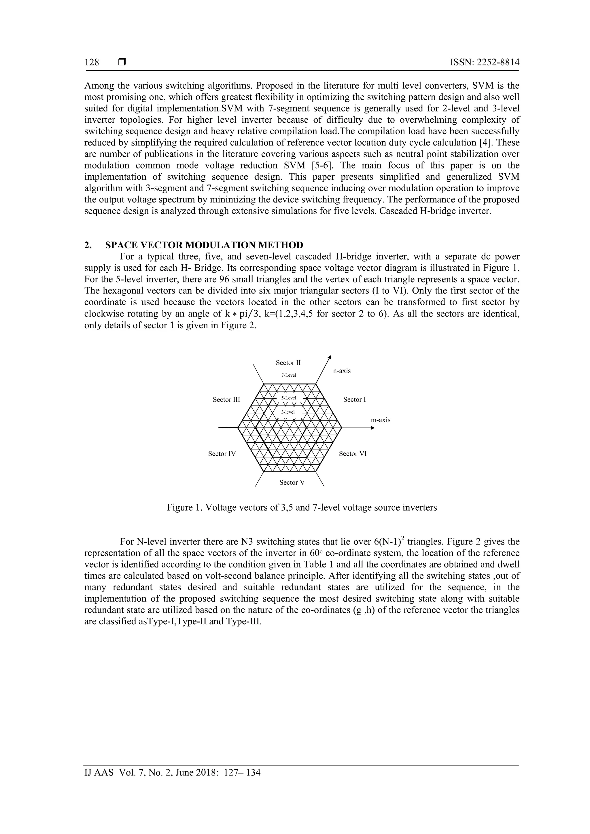 Simplified Space Vector Pulse Width Modulation Based on Switching Schemes with Reduced Switching ...