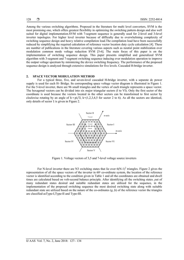 Simplified Space Vector Pulse Width Modulation Based On Switching Schemes With Reduced Switching