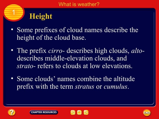 7th Grade - Chapter 5 - Weather | PPT | Chemistry | Science