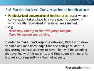 05 cooperation and implicature for students | PPTX