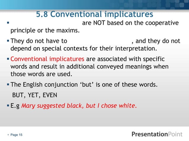05 cooperation and implicature for students | PPTX