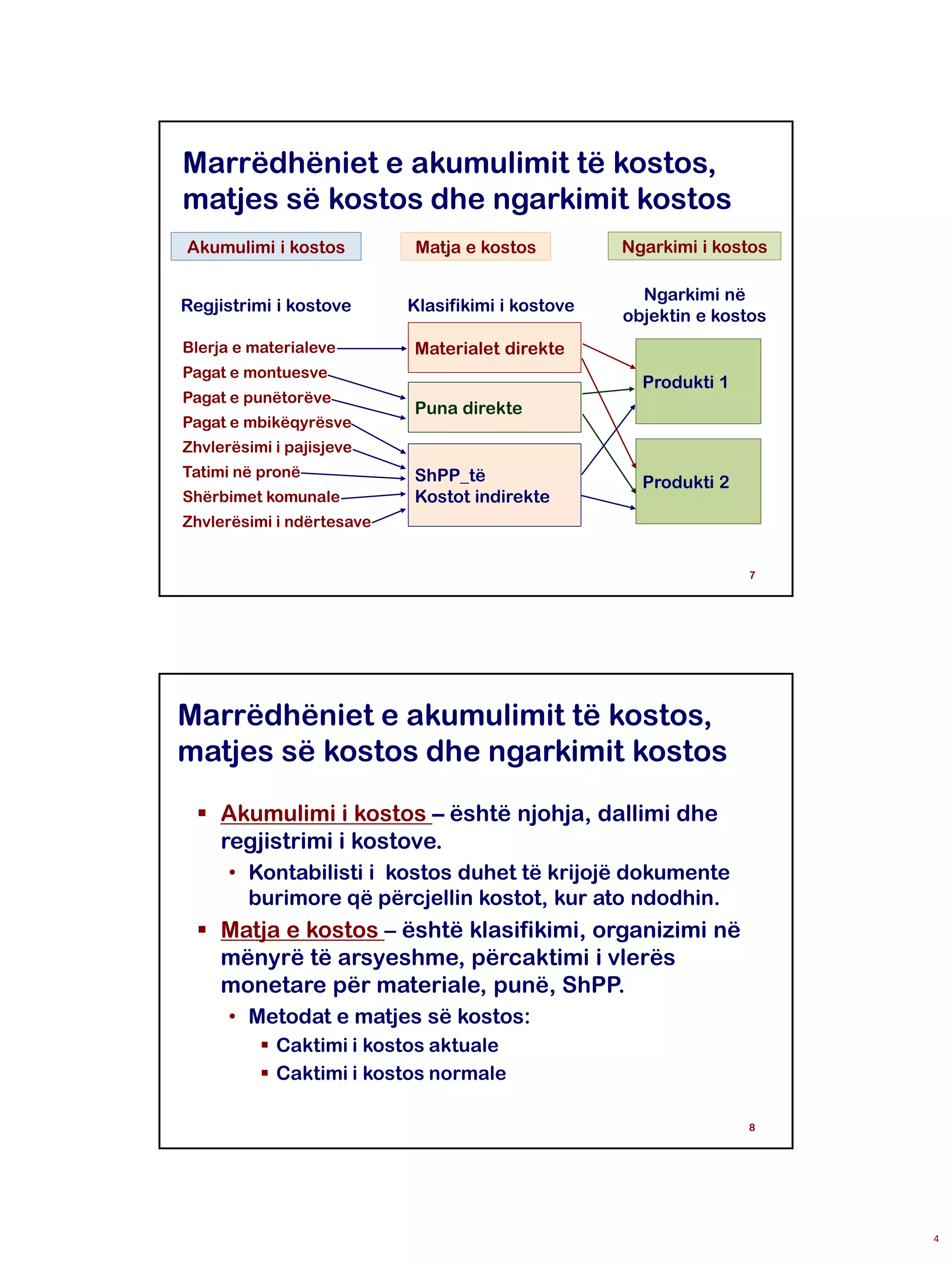 05 sistemet e përllogaritjes së kostos sistemi i punës me porosi doc | PDF