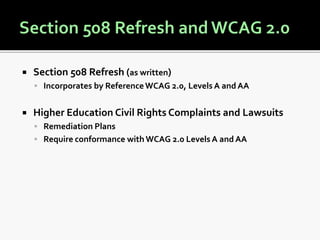 10 Tips for Creating Accessible Web Content with WCAG 2.0 | PPT