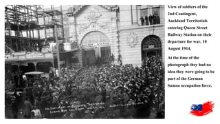 THE SAMOAN MAU MOVEMENT: PHOTO STUDY OF NEW ZEALAND OCCUPATION | PPTX