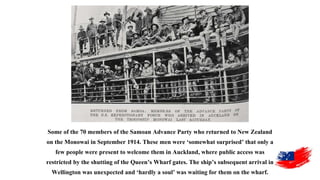 THE SAMOAN MAU MOVEMENT: PHOTO STUDY OF NEW ZEALAND OCCUPATION | PPTX
