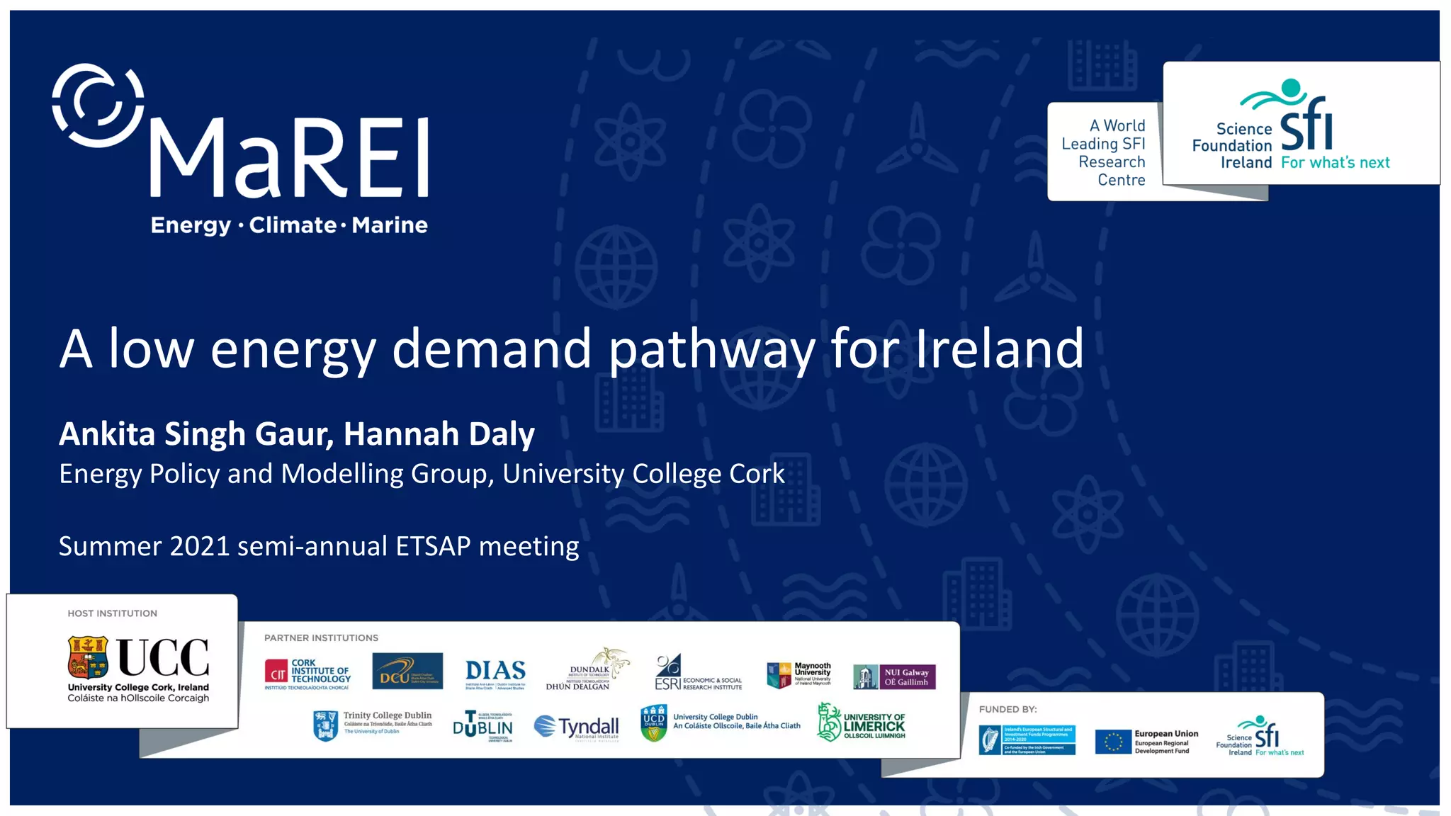 A low energy demand pathway for Ireland | PPT