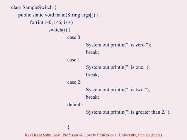 05. Control Structures.ppt