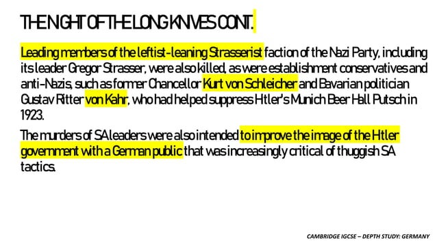05. DEPTH STUDY GERMANY: NAZI REGIME - HITLER CONSOLIDATING POWER 1933 ... 05. DEPTH STUDY GERMANY: NAZI REGIME - HITLER CONSOLIDATING POWER 1933 ...