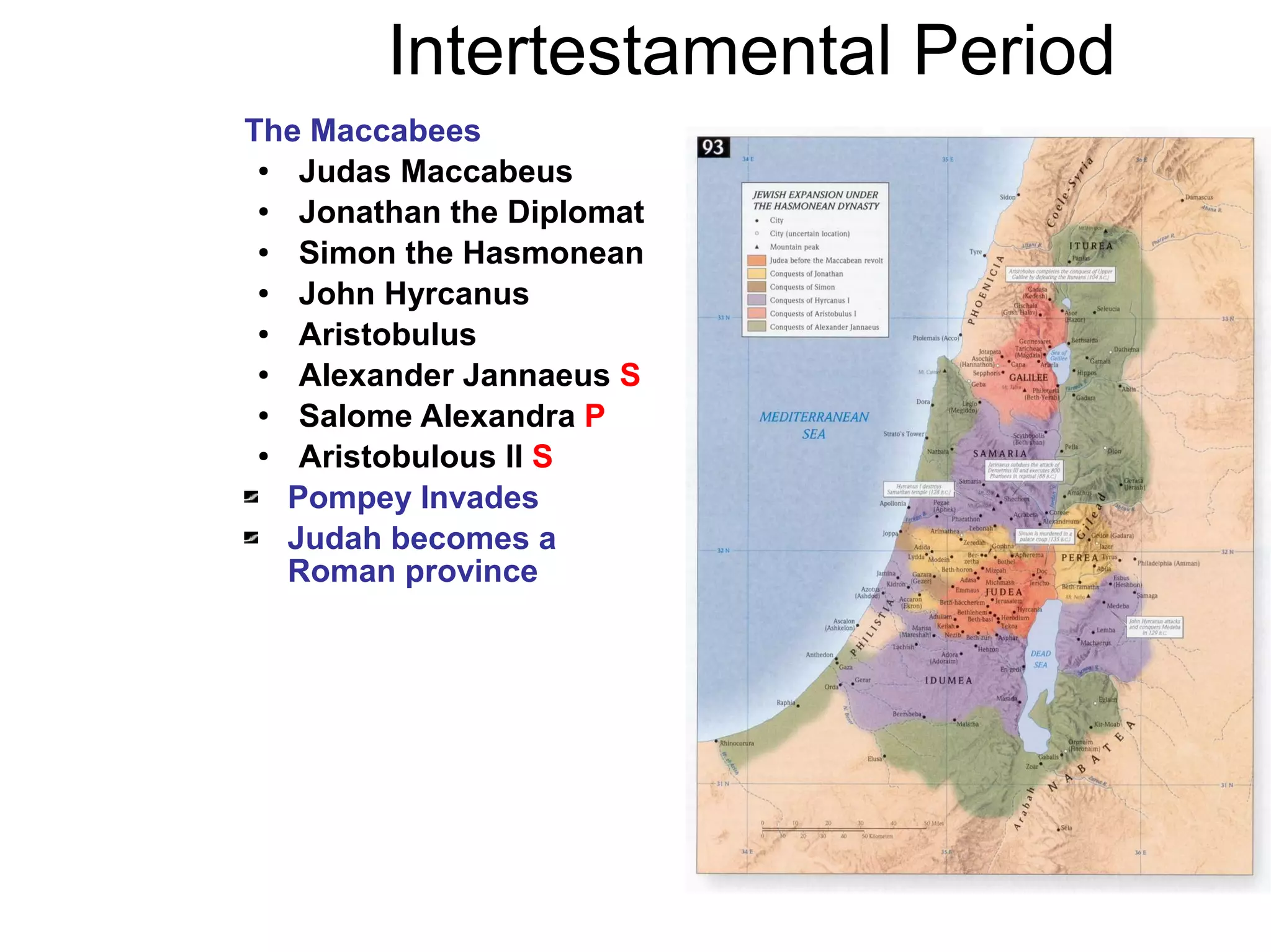 05 24 2009 The Hasmonean Dynasty | PDF