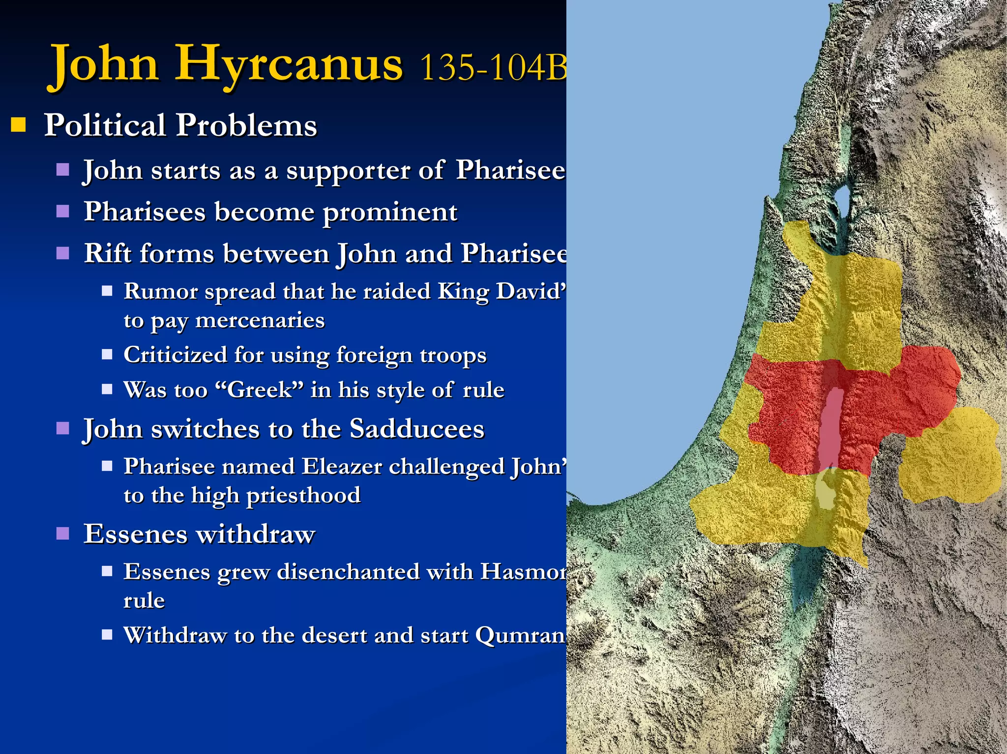 05 24 2009 The Hasmonean Dynasty | PDF