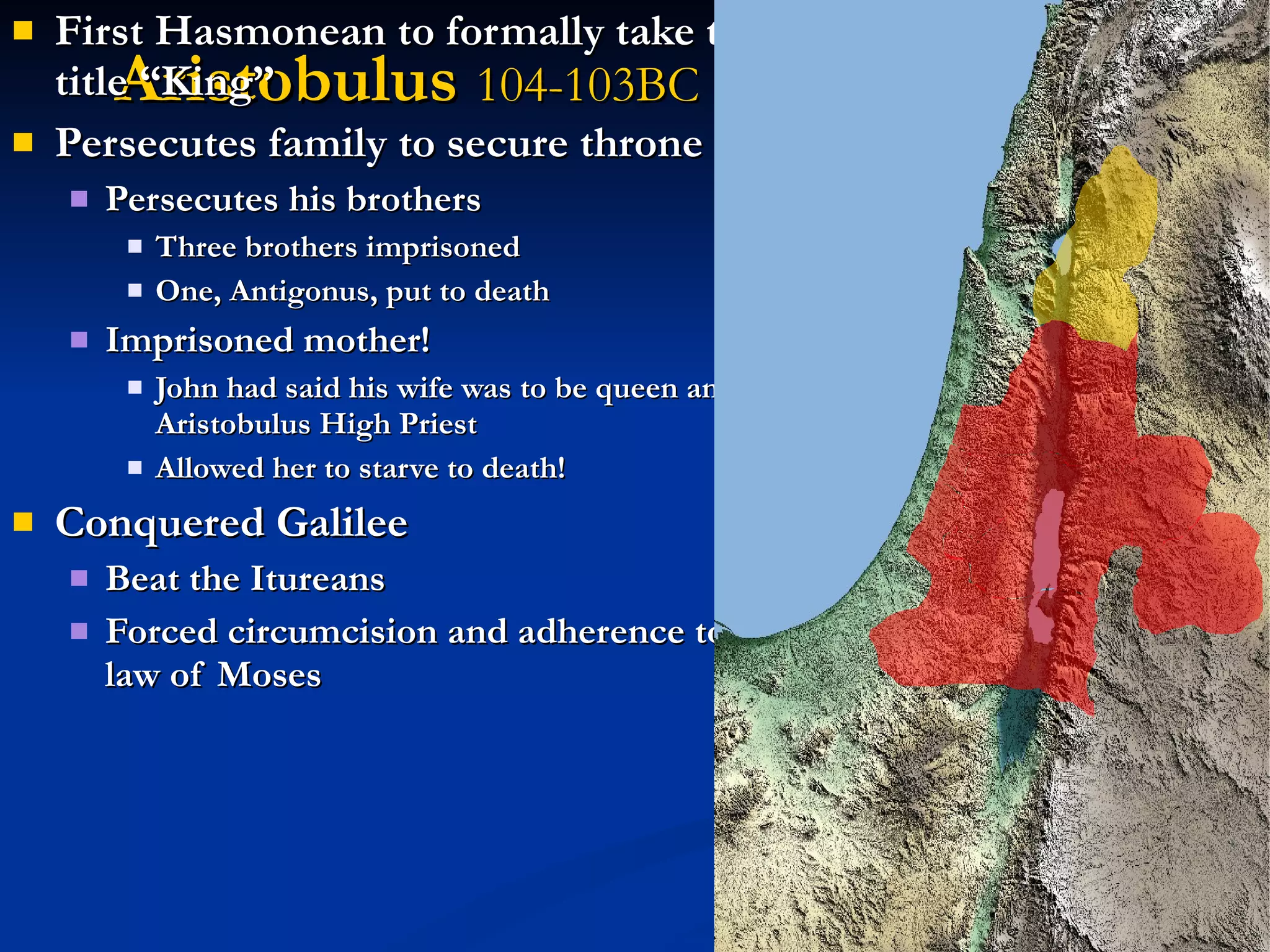 05 24 2009 The Hasmonean Dynasty | PDF