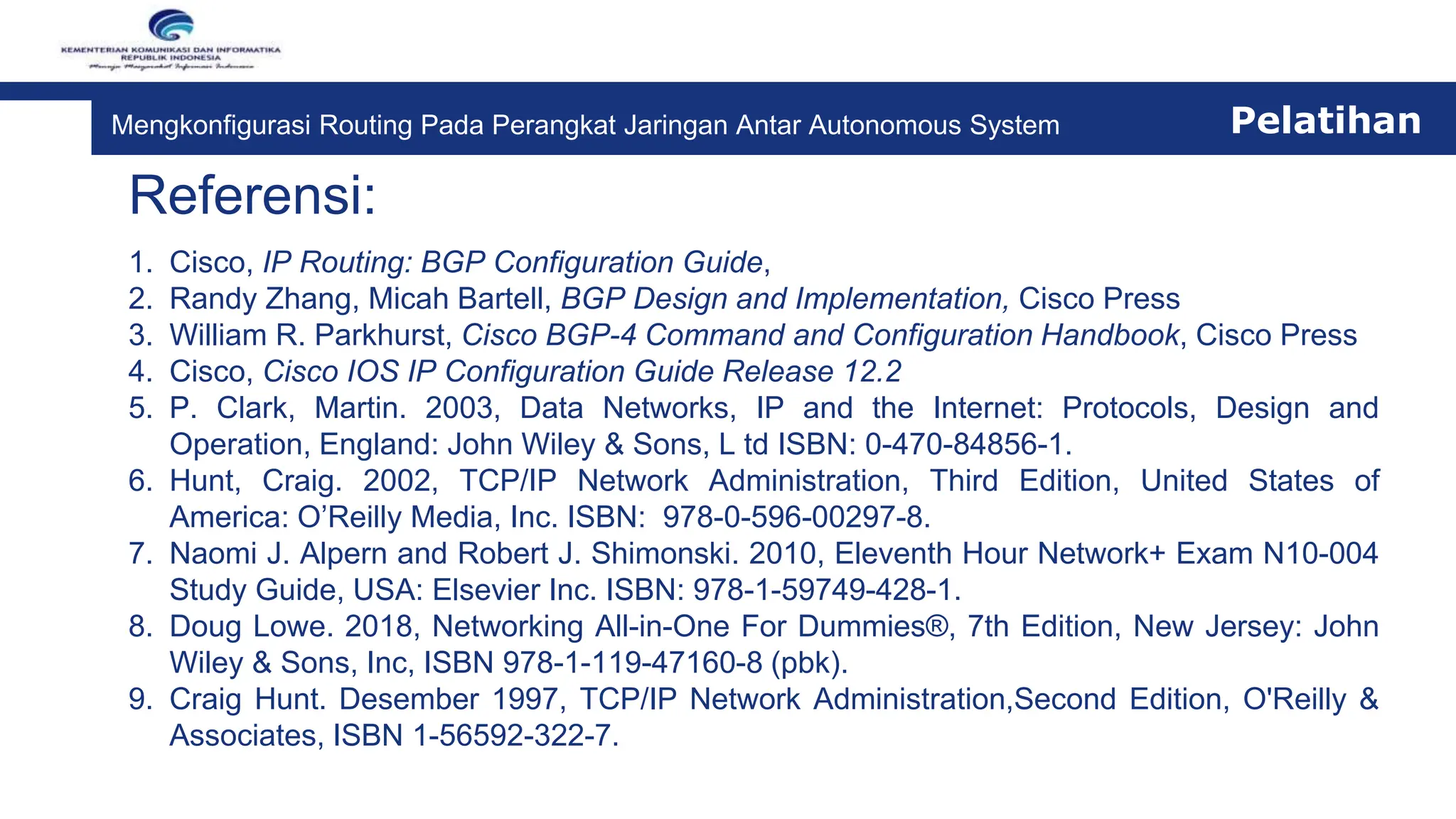 05. JNA Mengkonfigurasi Routing Pada Perangkat Jaringan Antar Autonomous System.pptx
