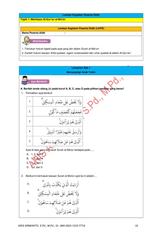 MODUL AJAR PENDIDIKAN AGAMA ISLAM & BUDI PEKERTI (PAIBP) KELAS 6.pdf