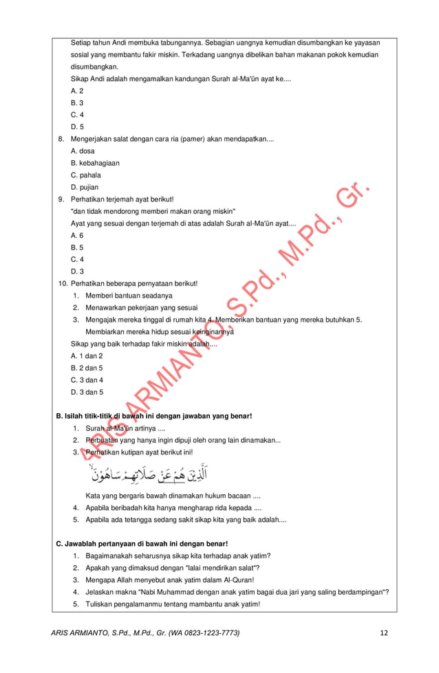 MODUL AJAR PENDIDIKAN AGAMA ISLAM & BUDI PEKERTI (PAIBP) KELAS 6.pdf