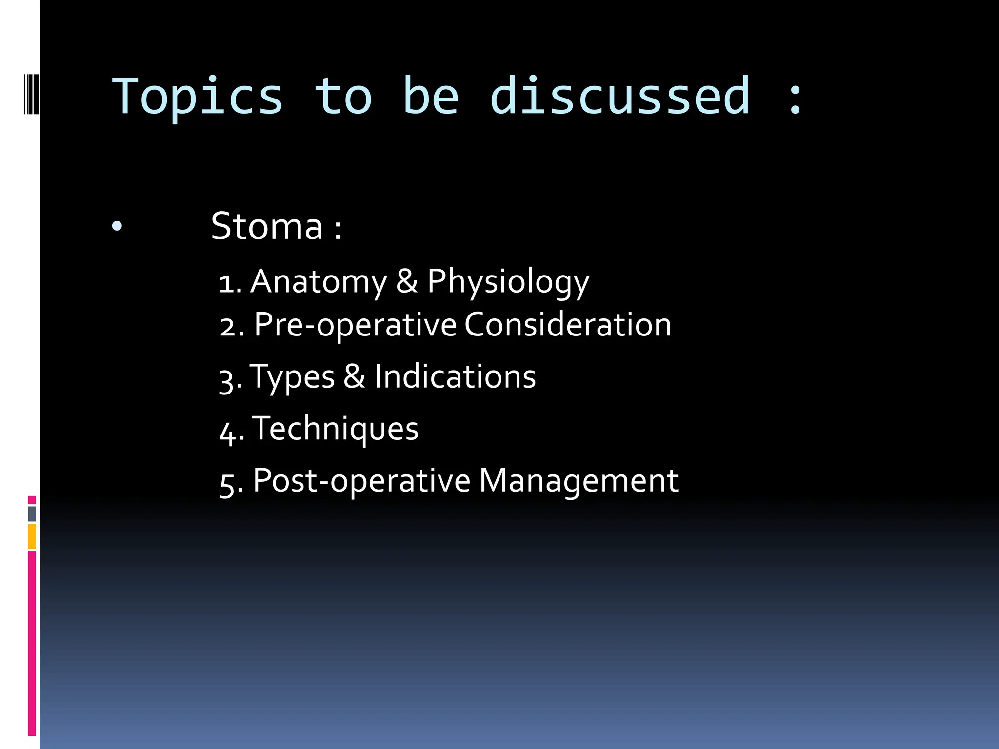 Perawatan luka dan stoma pada pasien post colostomy.ppt