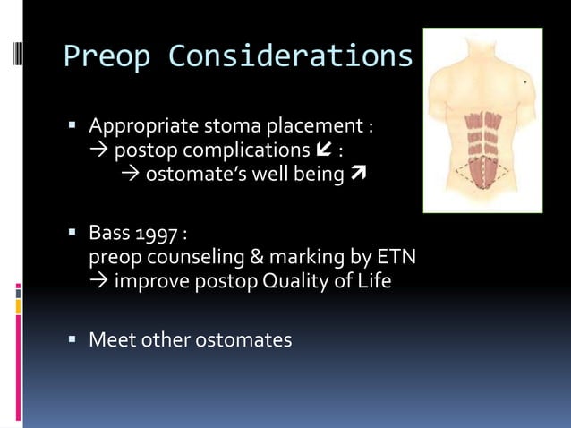Perawatan luka dan stoma pada pasien post colostomy.ppt | First Aid ...