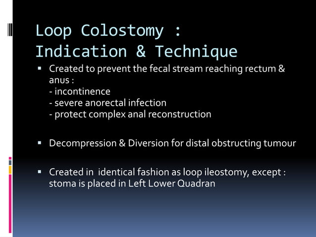 Perawatan luka dan stoma pada pasien post colostomy.ppt | First Aid ...
