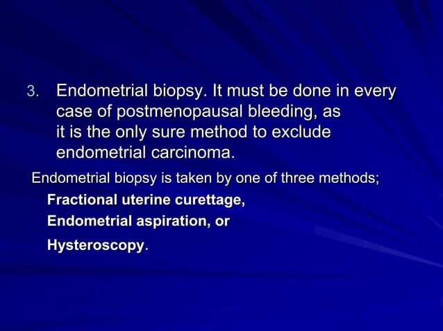 05. abnormal uterine bleeding etiology and management in gynecology | PPT