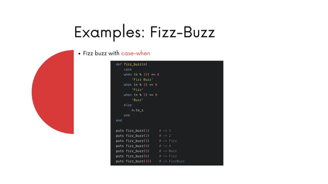 05. Ruby Control Structures - Ruby Core Teaching | PDF