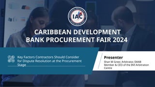 05. IAC Dispute Resolution Procurement Fair.pptx