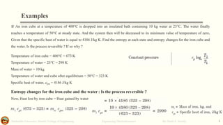 Fifth Chapter of Engineering Thrmodynamics | PDF