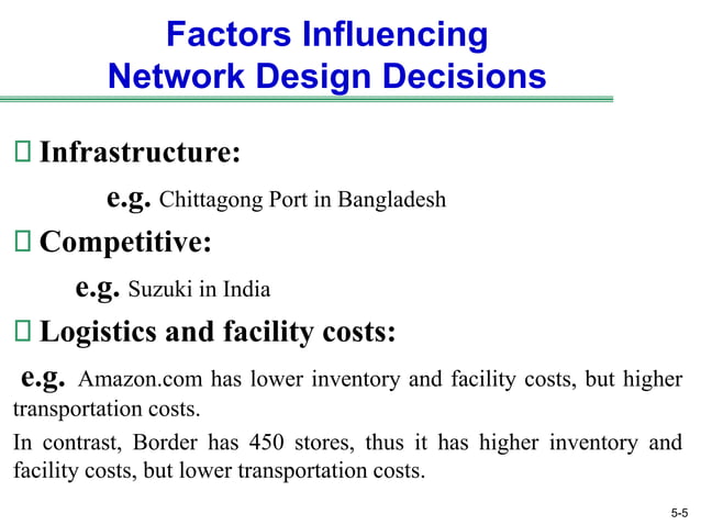 network design in the supply chain manag | PPT