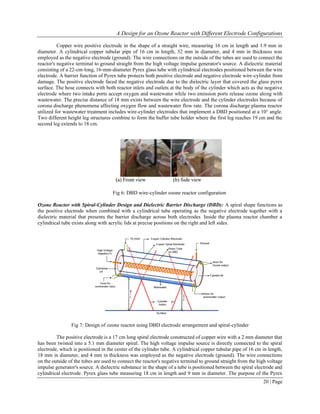 05. A Design for an Ozone Reactor with Different Electrode ...