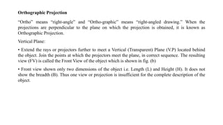 Projection Techniques and Applications in Civil Engineering Drawing ...