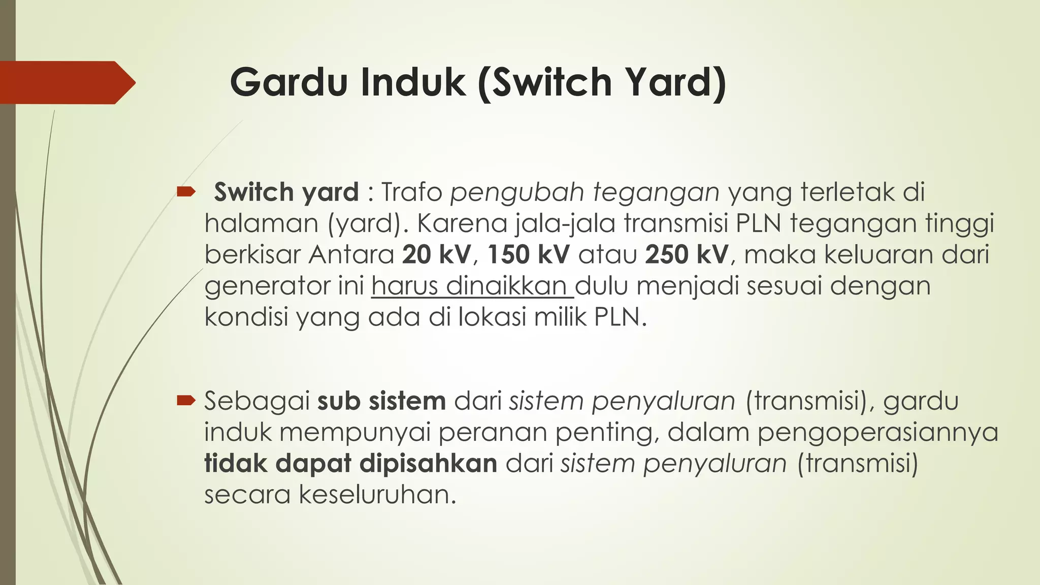 PLTA - Power House + Switch Yard | PPTX