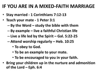 mixed marriages | PPTX