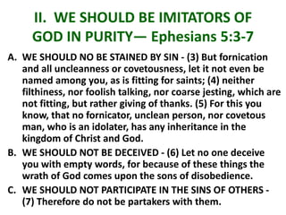 imitators of god | PPTX